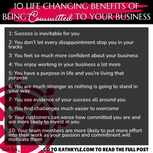 Importance Of Commitment In Business For Manifestation